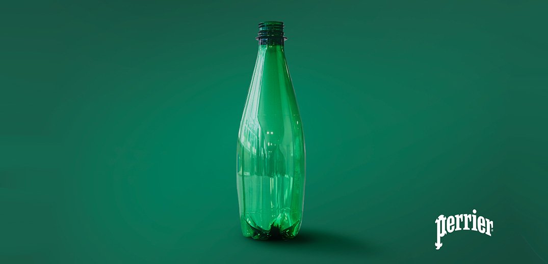 Perrier unveils water bottles made with innovative technology